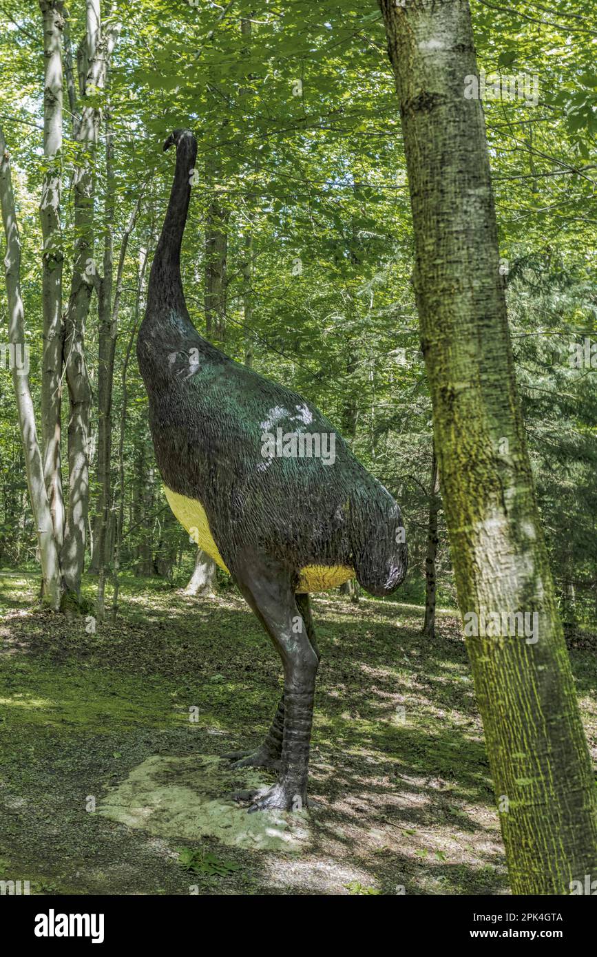 Prehistoric World in Eastern Ontario, Canada, is a multi-acre outdoor ...