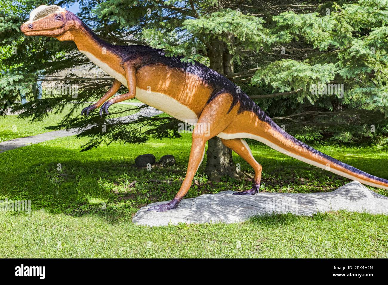 Prehistoric World in Eastern Ontario, Canada, is a multi-acre outdoor ...