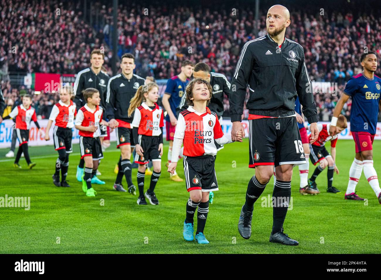 Rotterdam, Netherlands - 05/04/2023, Gernot Trauner of Feyenoord during ...