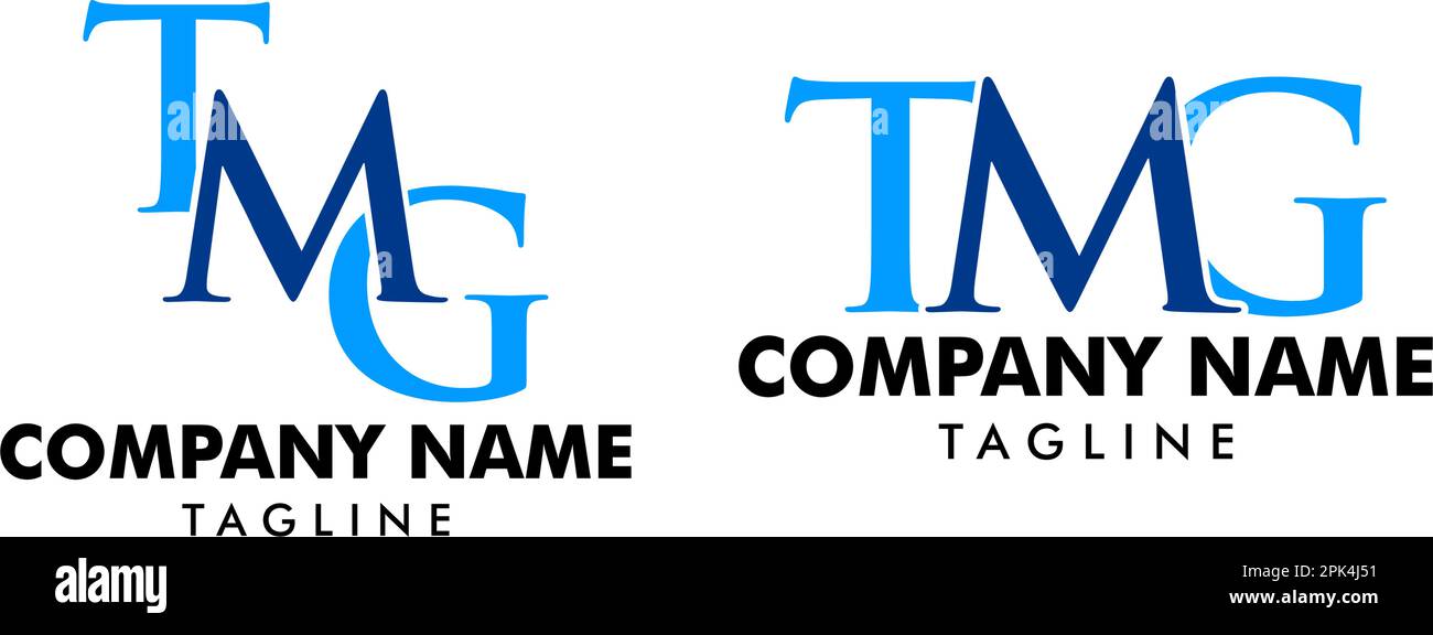 Tmg logo design hi-res stock photography and images - Alamy