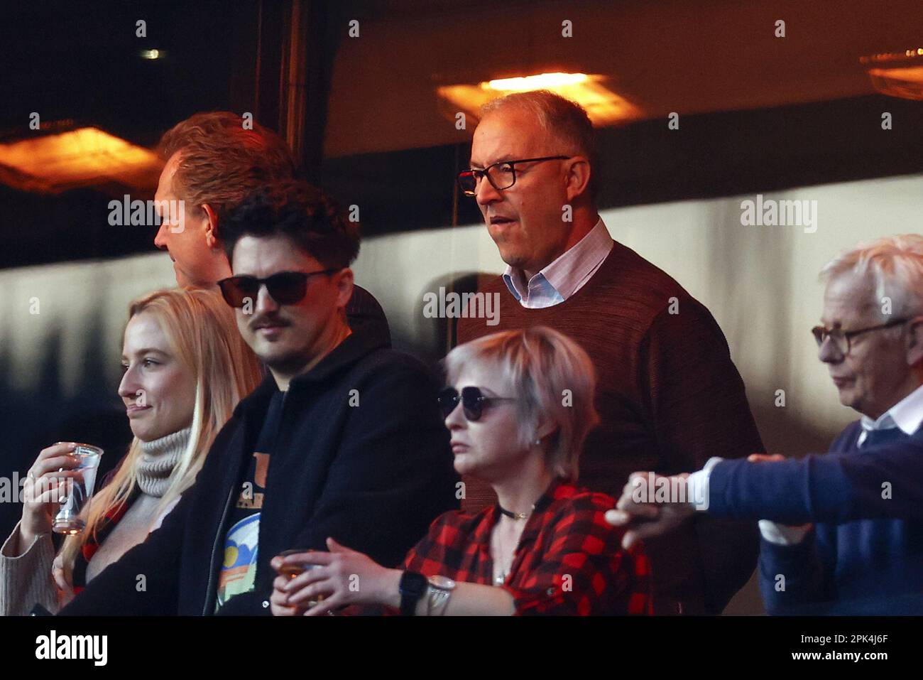 ROTTERDAM - Mayor of Rotterdam Ahmed Aboutaleb during the Semifinal of ...