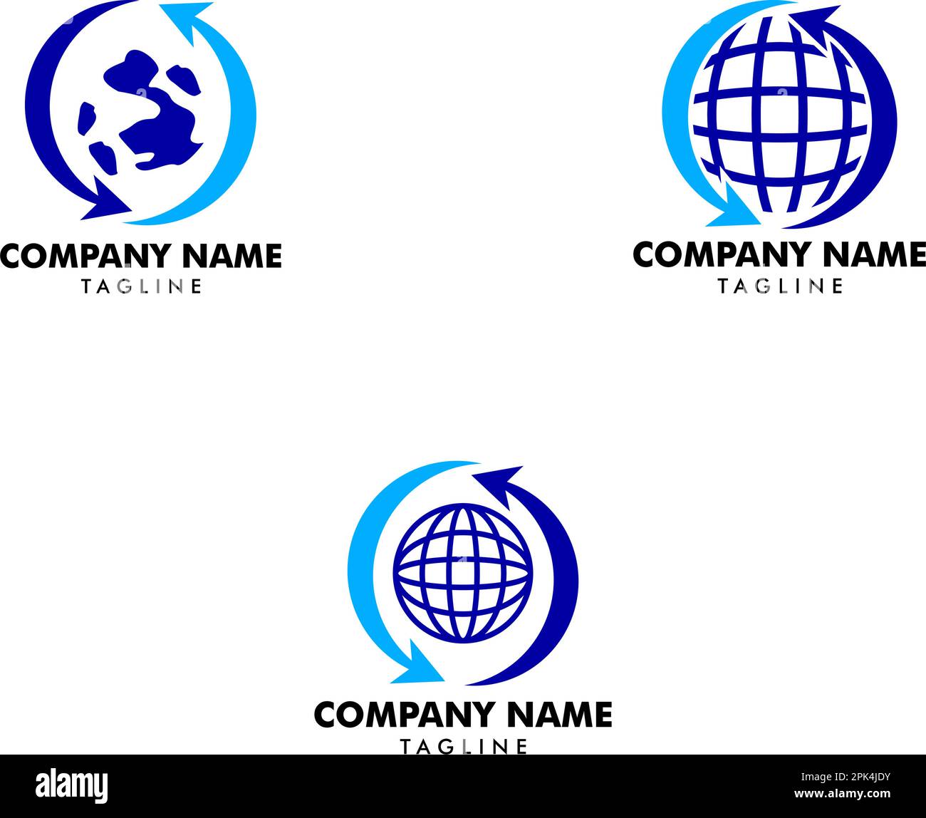 Set of Globe Global Sphere Exchange Logo Stock Vector Image & Art - Alamy