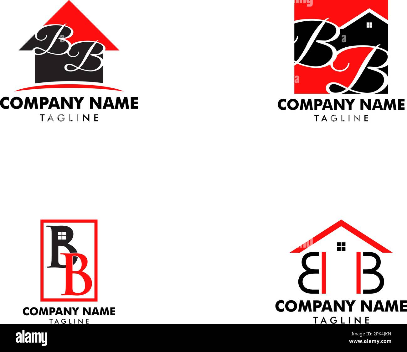 Bb real estate logo hi-res stock photography and images - Alamy