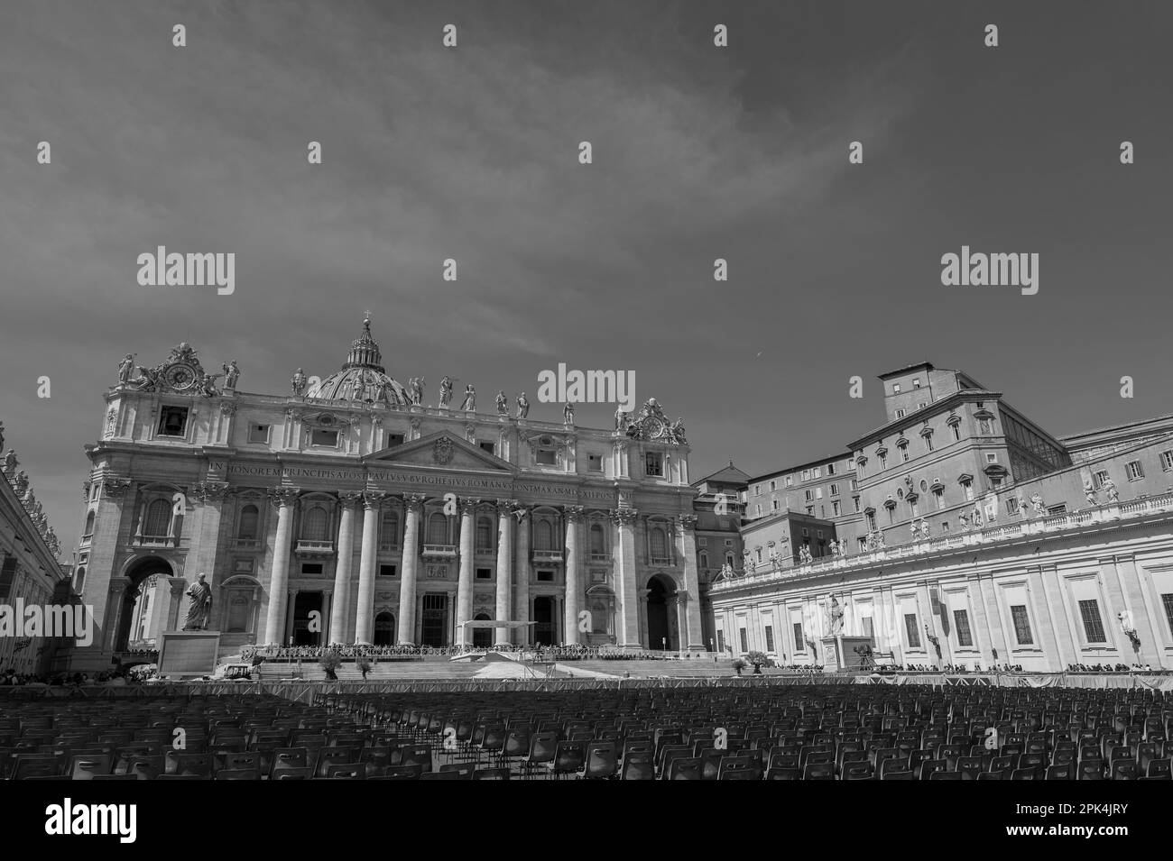 Is a Catholic basilica located in St. Peter's Square in the Vatican ...
