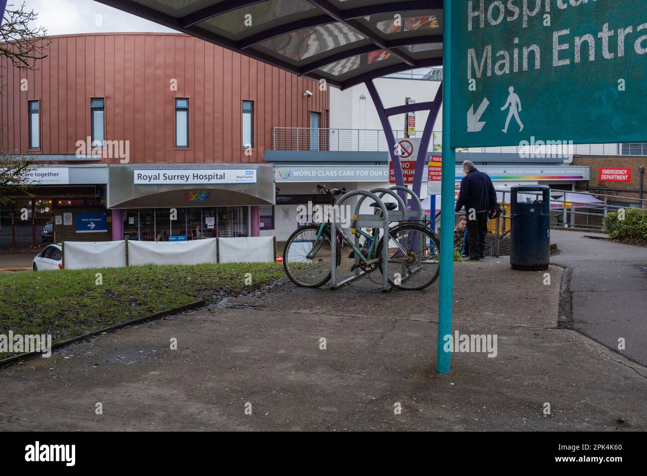 Royal surrey hospital hi-res stock photography and images - Alamy