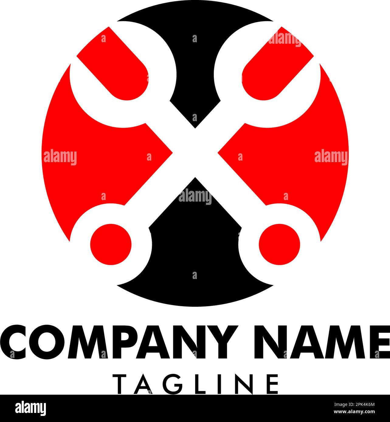 Repair Service Logo Design Element Stock Vector Image & Art - Alamy