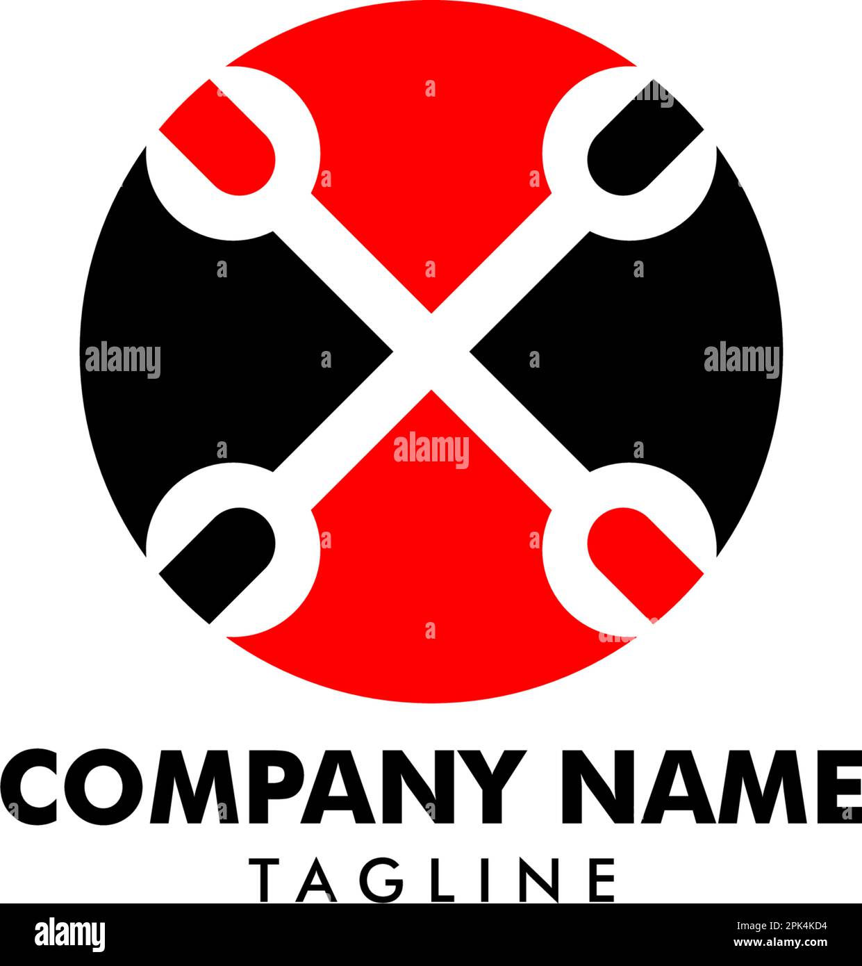 Repair Service Logo Design Element Stock Vector Image & Art - Alamy