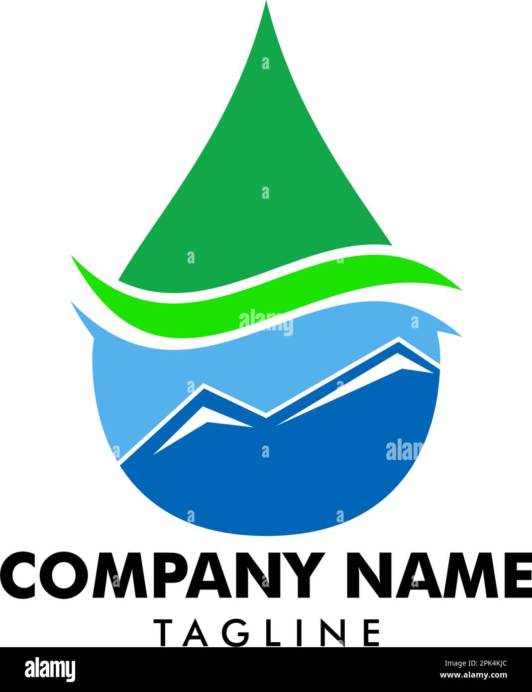 Water Company Logos With Mountains