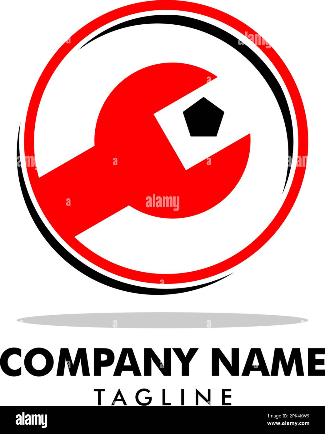 Repair Service Logo Design Element Stock Vector Image & Art - Alamy