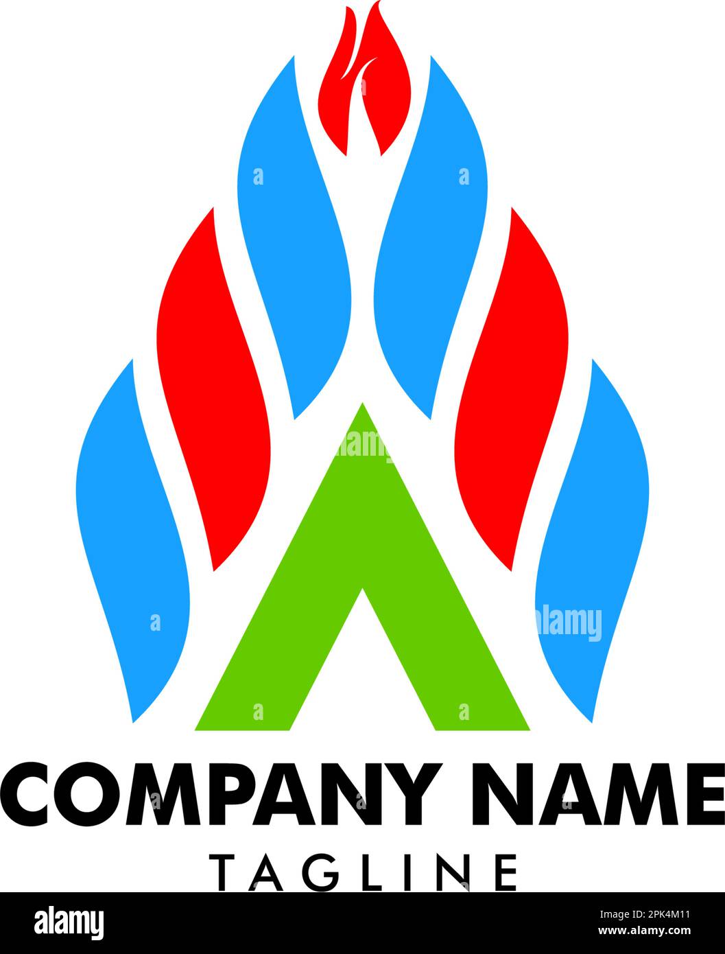 Oil and Gas Initial Letter A Logo Design Stock Vector Image & Art - Alamy