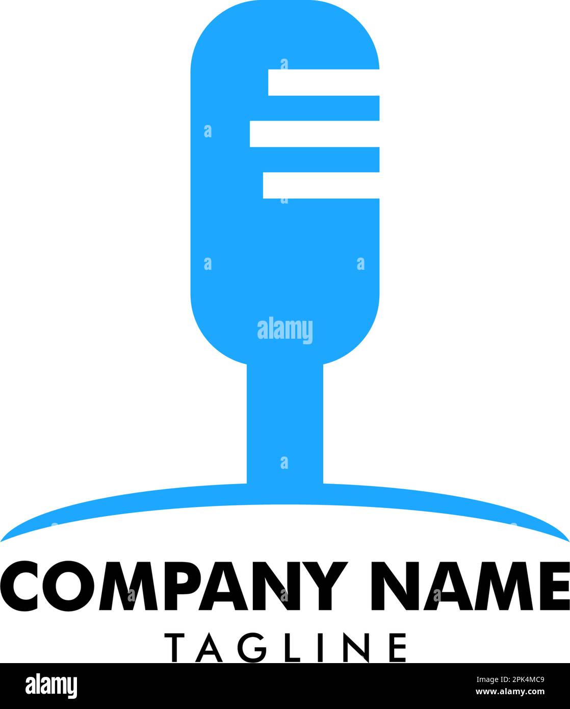 Microphone logo icon, Podcast logo icon designs vector Stock Vector Image & Art - Alamy