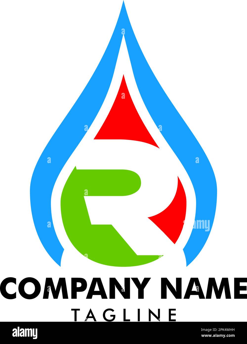 Oil and Gas Initial Letter R Logo Design Stock Vector Image & Art - Alamy