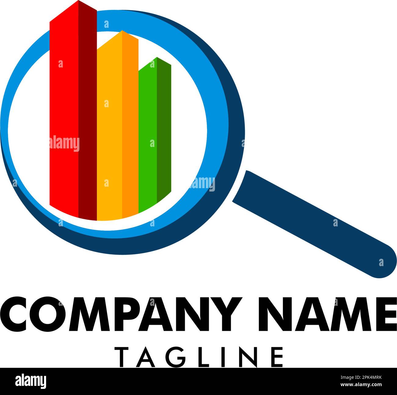 Magnifying glass arrow Stock Vector Images - Alamy