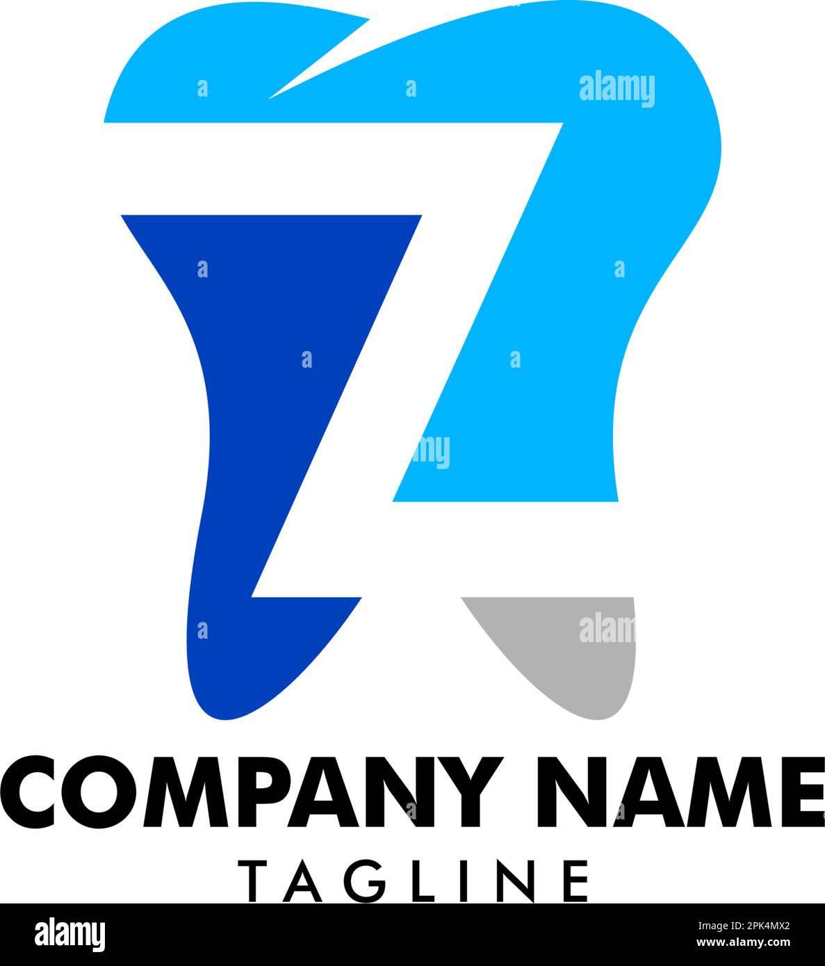 Tooth logo design hi-res stock photography and images - Alamy