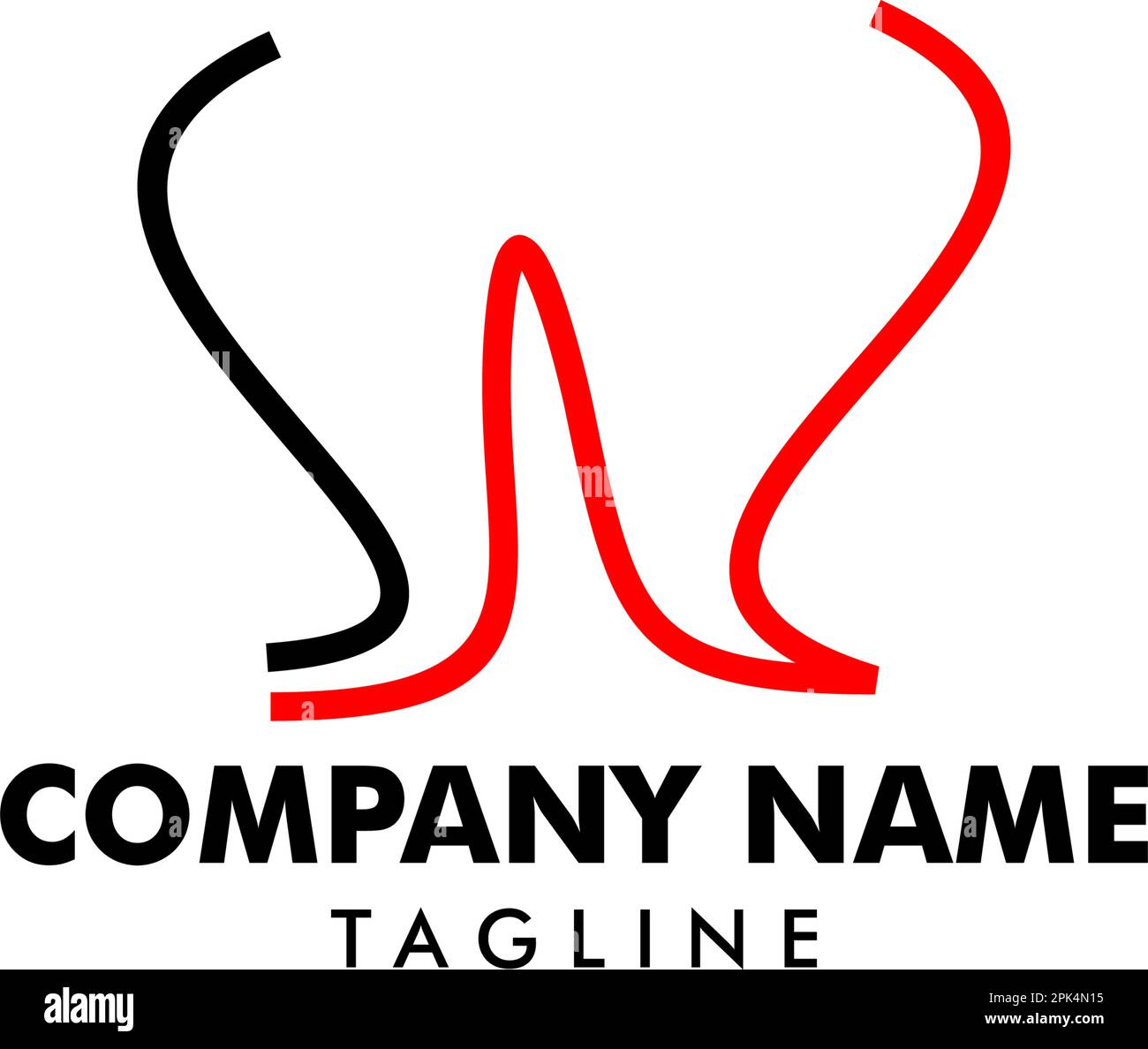 Initial Letter SW Logo Template Design Stock Vector Image & Art - Alamy