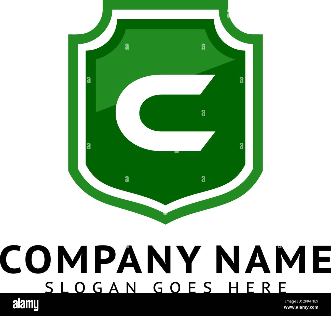Initial Letter C Security Company Logo, Initial Letter of Security ...
