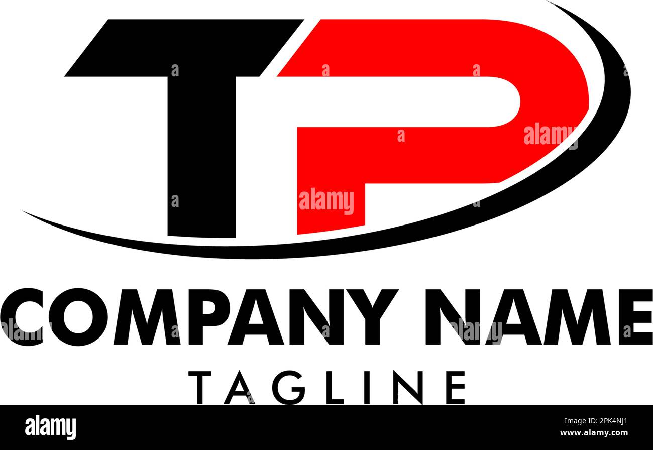 Initial Letter TP Logo Template Design Stock Vector Image & Art - Alamy