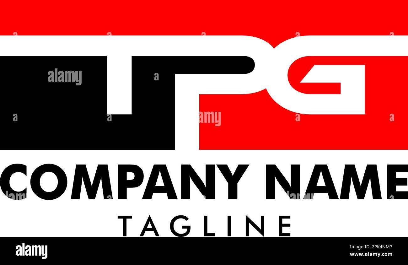 Initial Letter TPG Logo Template Design Stock Vector Image & Art - Alamy