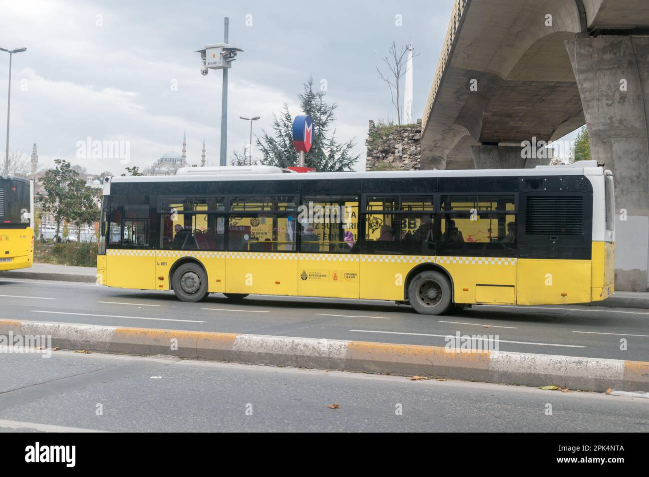 Istanbul, Turkey - December 11, 2022: Bus of public transport in ...