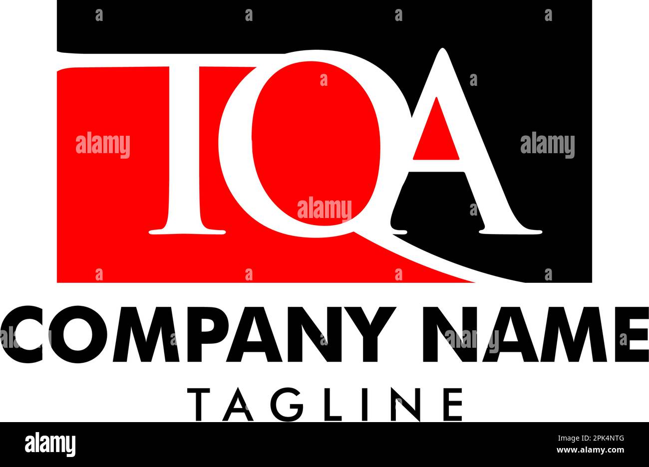 Tqa logo design hi-res stock photography and images - Alamy