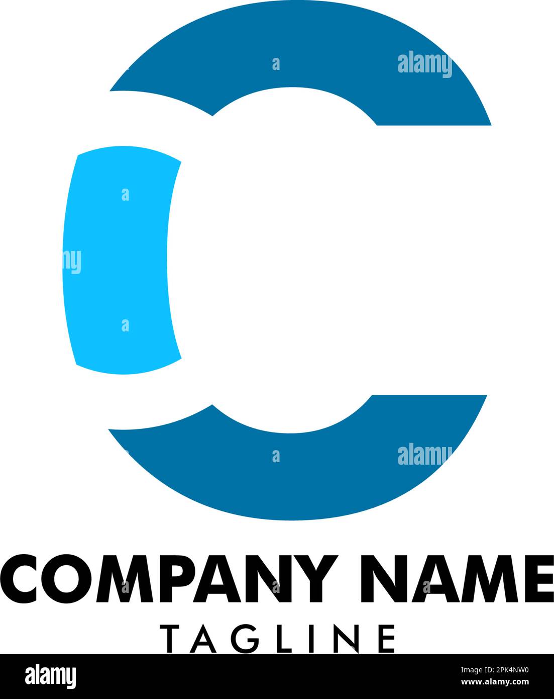 Initial Letter C Logo Template Design Stock Vector Image & Art - Alamy