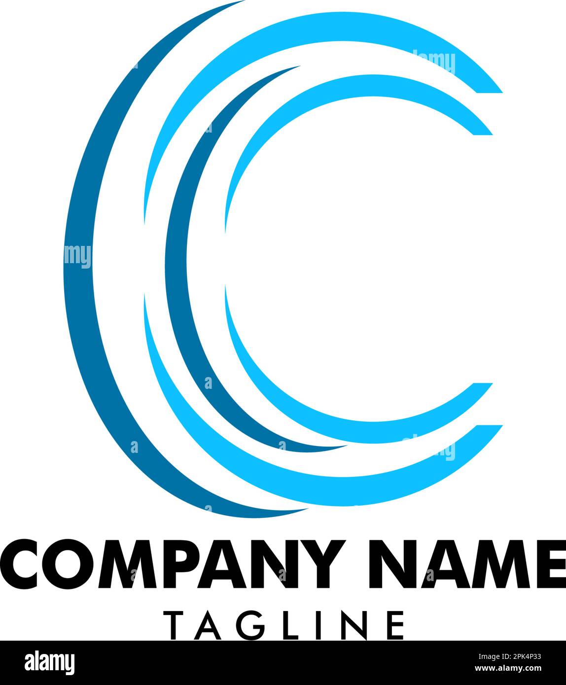 Initial Letter C Logo Template Design Stock Vector Image & Art - Alamy