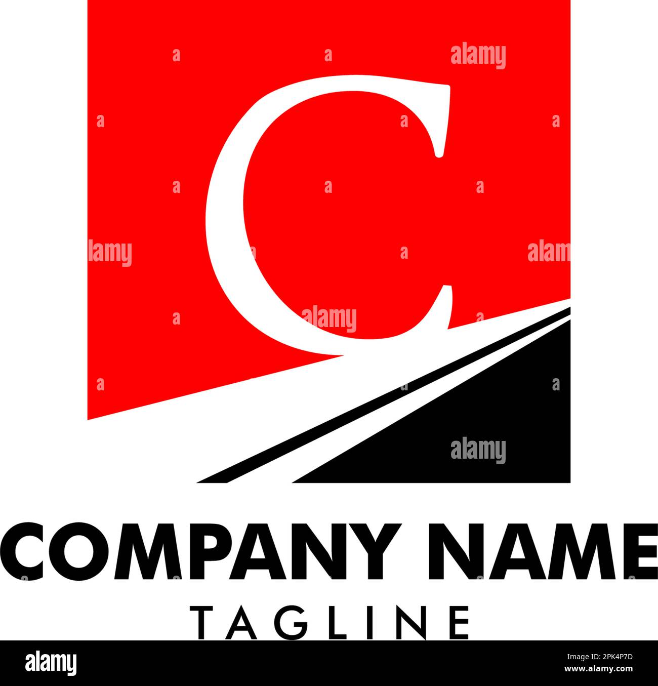 Initial Letter C Logo Template Design Stock Vector Image & Art - Alamy