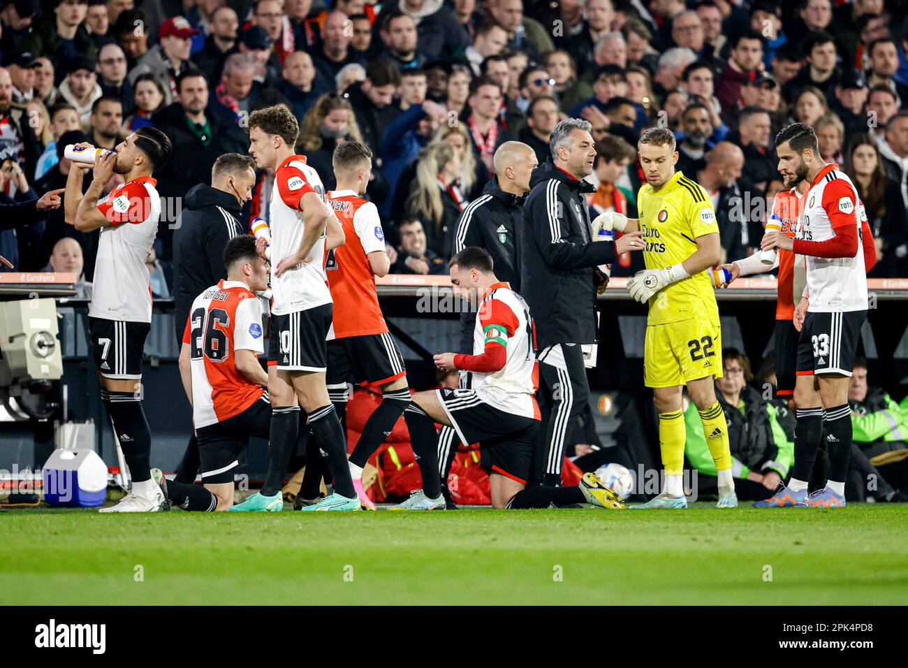 Rotterdam, Netherlands. 05th Apr, 2023. ROTTERDAM, NETHERLANDS - APRIL 5: Sebastian Szymanski of ...