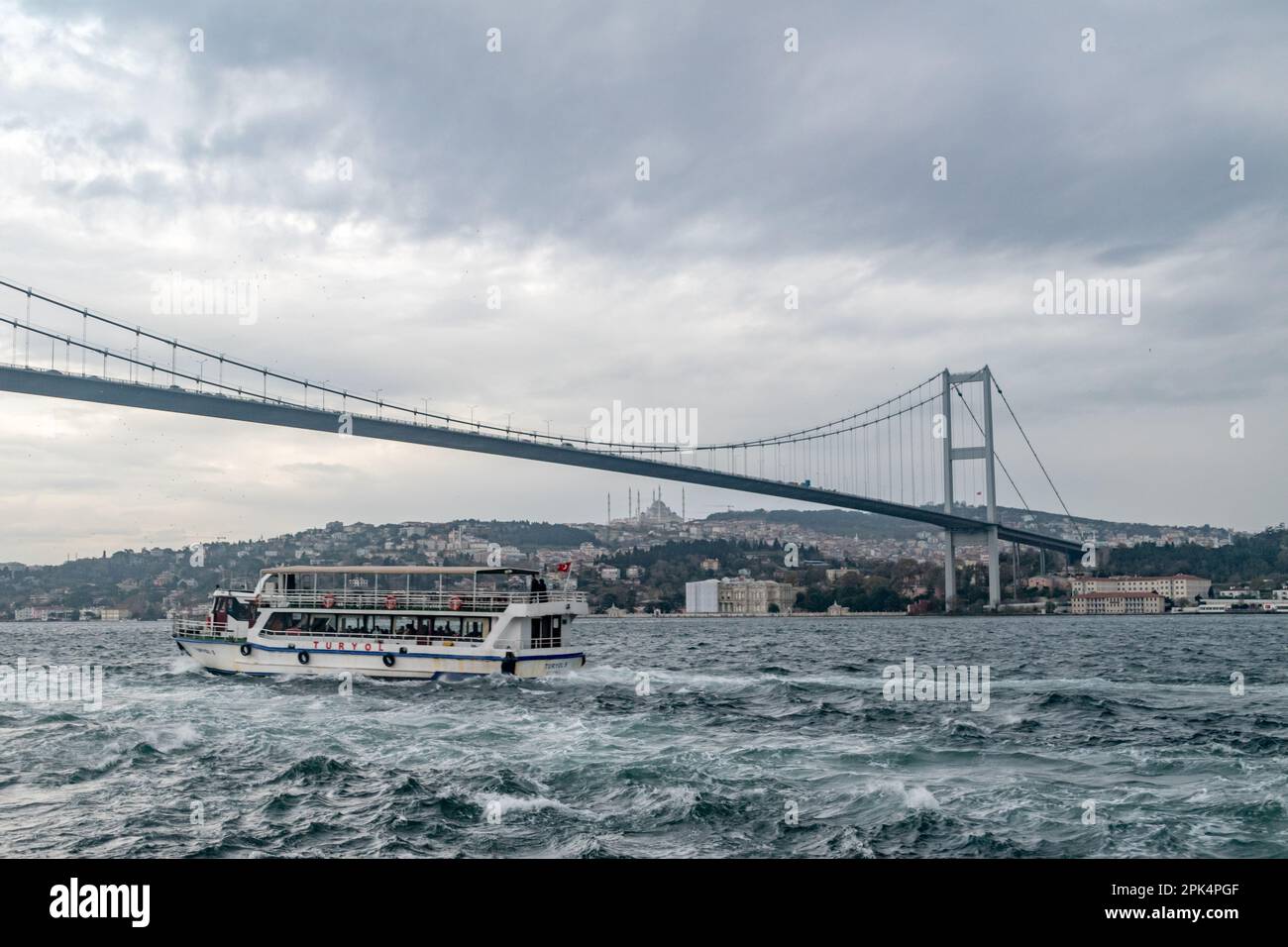 Istanbul, Turkey - December 11, 2022: The Bosphorus Bridge, 15 July ...