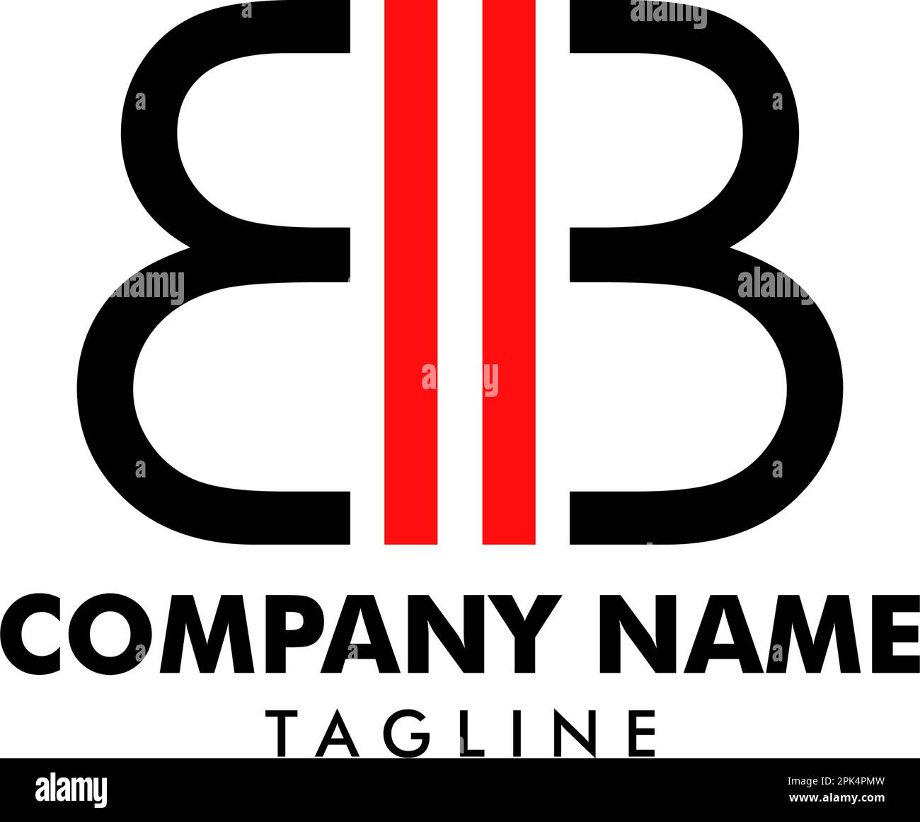 Bb red logo hi-res stock photography and images - Alamy