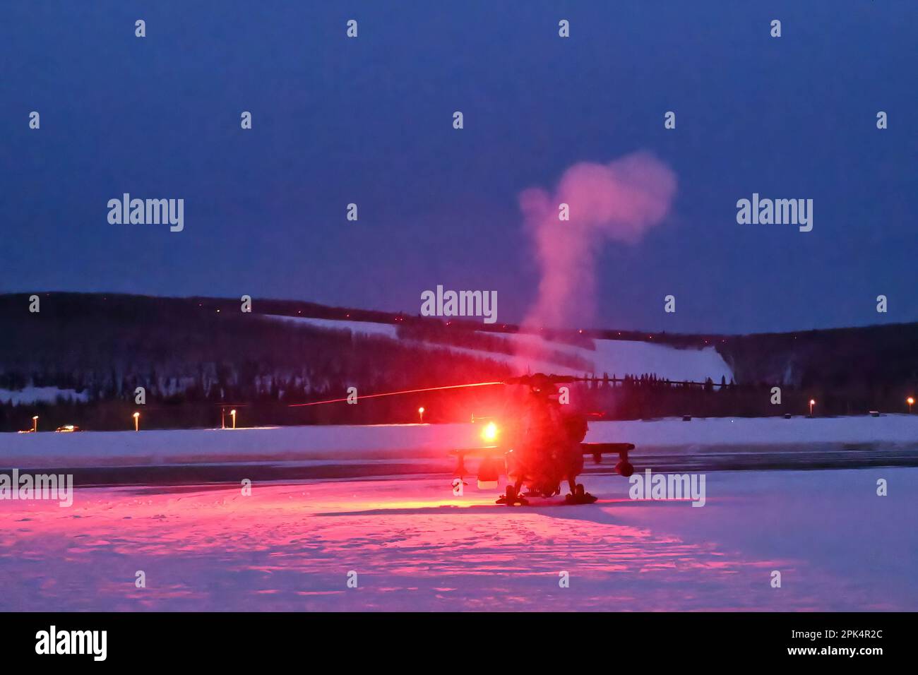 An AH-64 Apache helicopter from the 1st Battalion, 25th Aviation ...