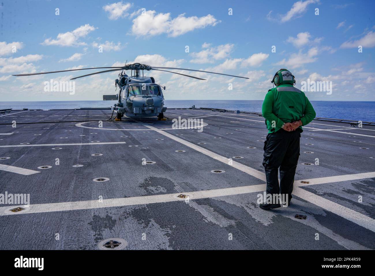 NATUNA SEA (Mar. 27, 2023) Aviation Electronics Technician 1st Class ...