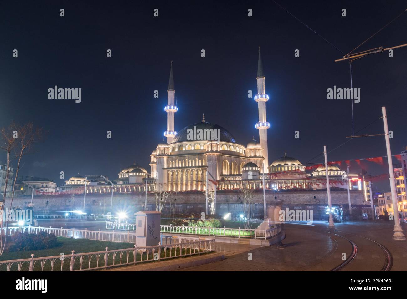 Istanbul, Turkey - December 9, 2022: Taksim Mosque (Turkish: Taksim ...
