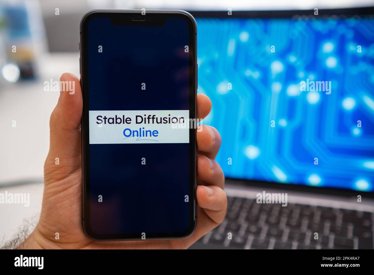 Stable diffusion web hi-res stock photography and images - Alamy