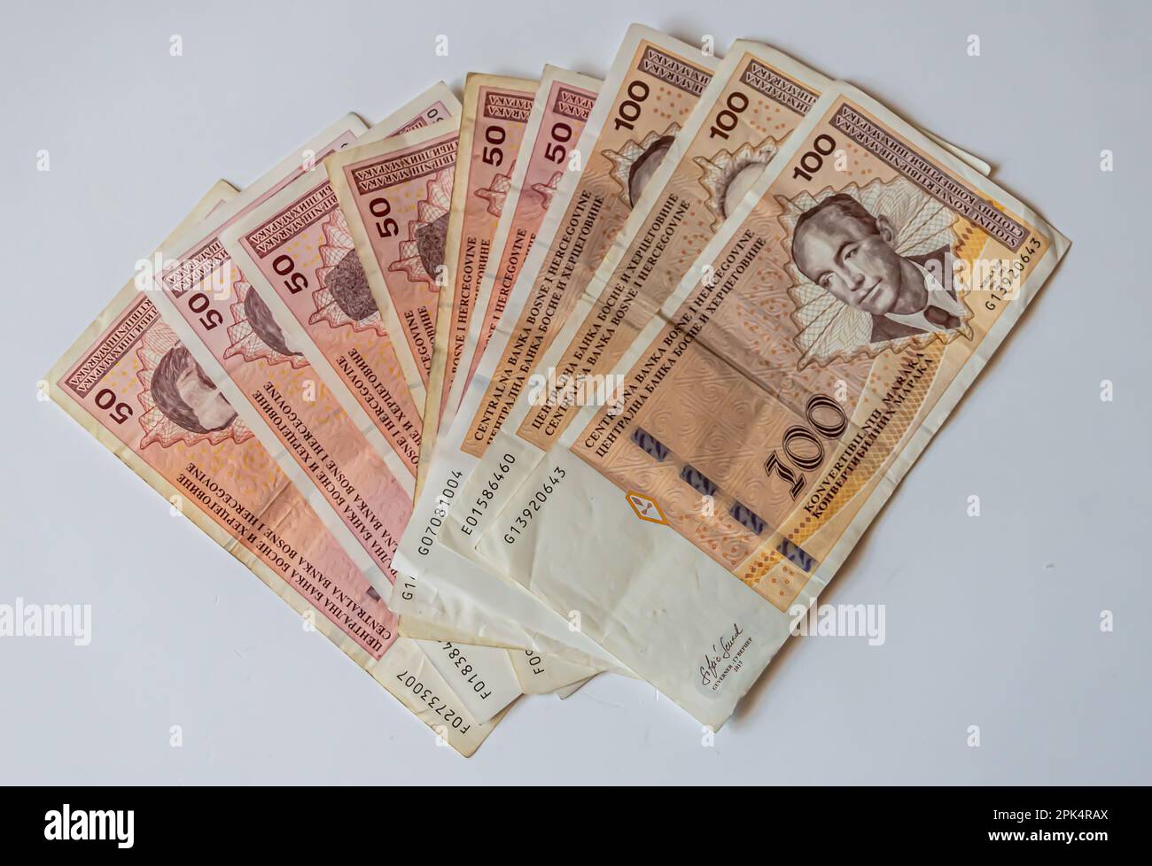 Bosnian Convertible Mark Banknotes Stock Photo Alamy Bosnian Convertible Mark Banknotes Stock Photo Alamy