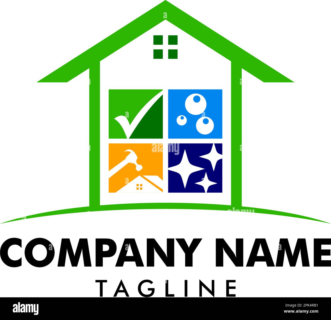 Cleaning restoration Stock Vector Images - Alamy