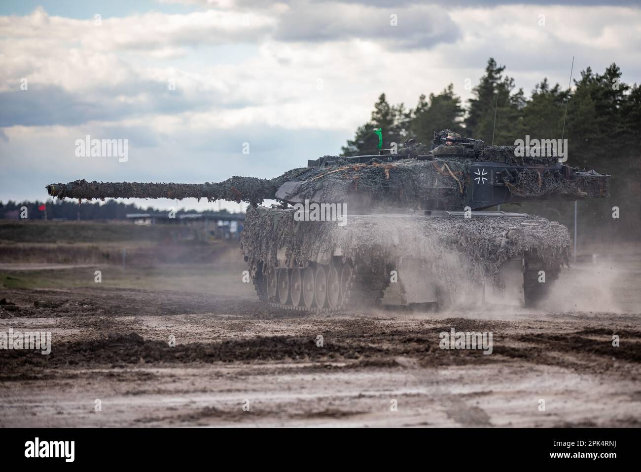 German soldiers assigned to the 93 Armored Demonstration Battalion, 9th ...