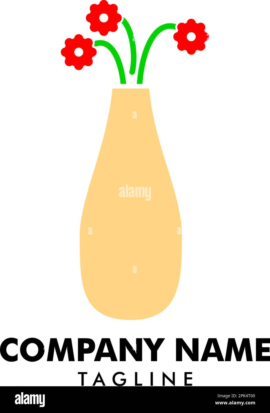 Vase logo hi-res stock photography and images - Alamy