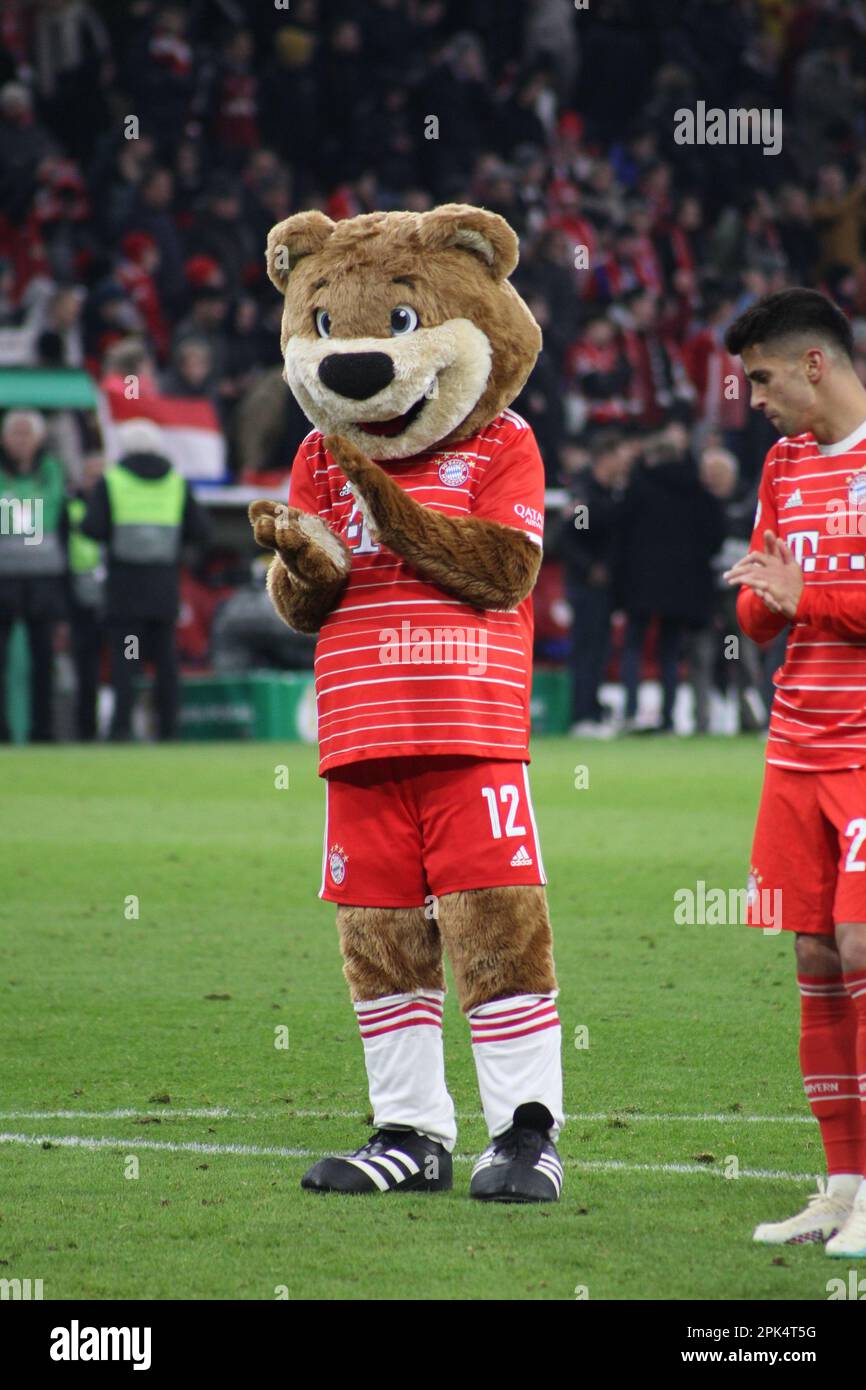 Munich, Germany . 04th Apr, 2023. MUNICH, GERMANY - APRIL 04: the Fc ...