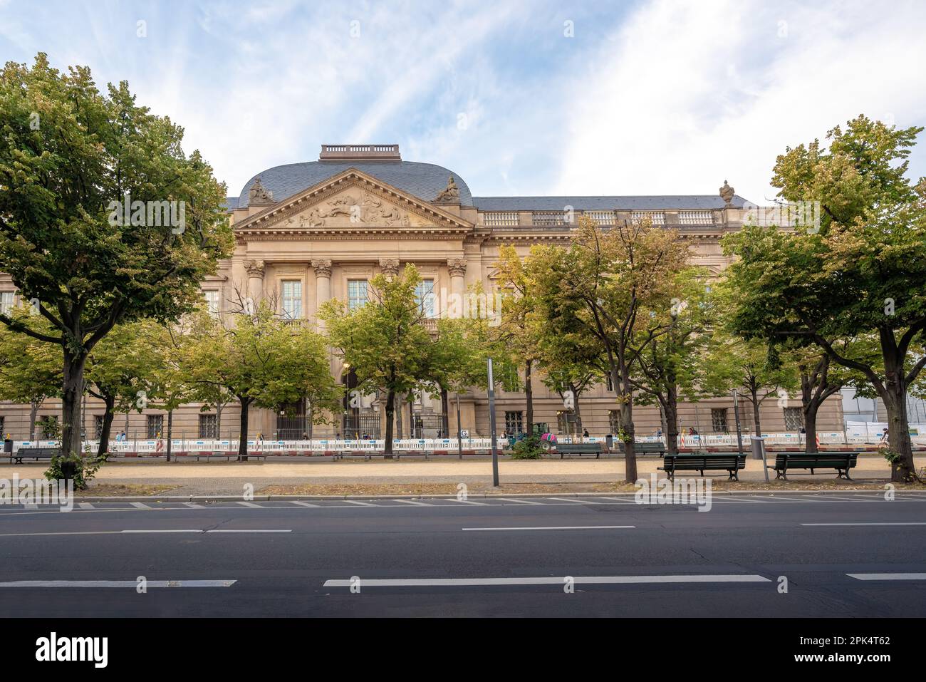 Berlin State Library at Unter den Linden Boulevard - Berlin, Germany ...