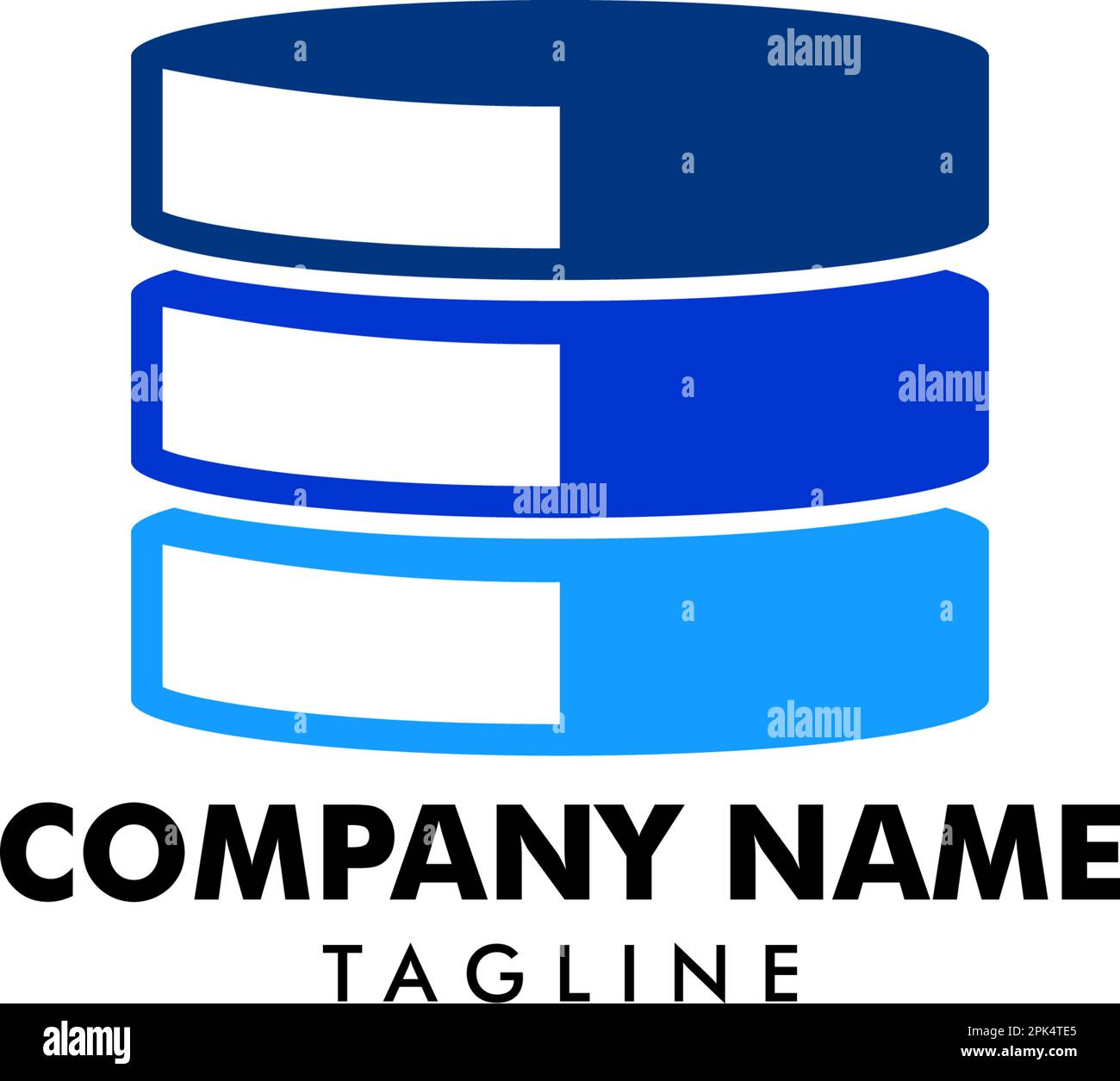 Hosting Logo Template Design Vector Stock Vector Image & Art - Alamy