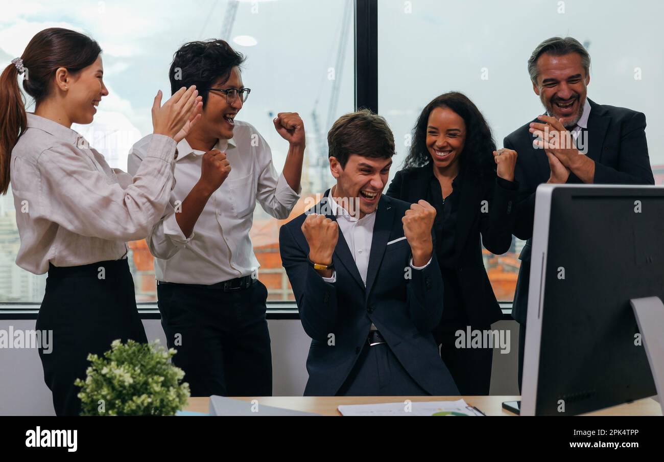 Business people success teamwork hi-res stock photography and images ...
