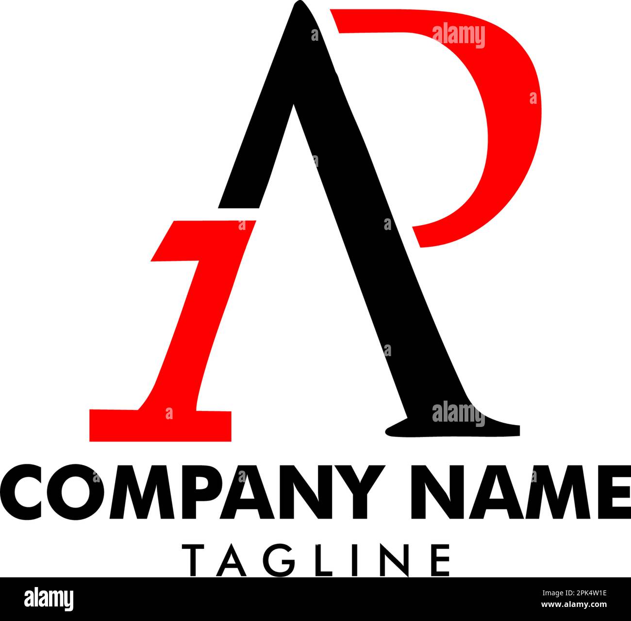 Red ap logo Stock Vector Images - Alamy