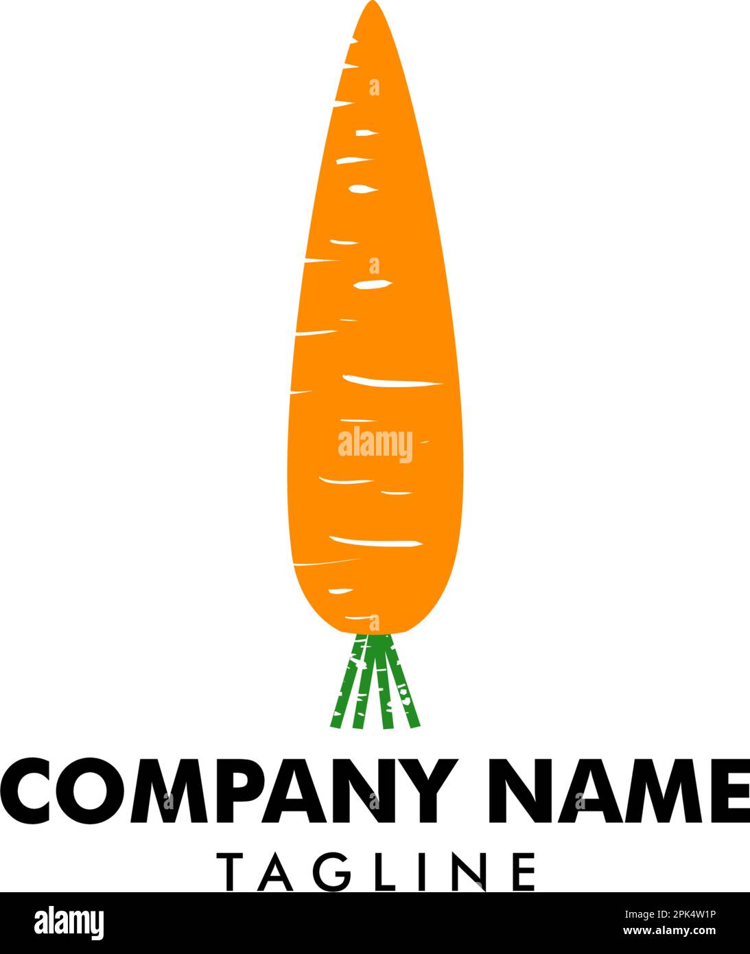 Carrot Logo Design Vector Template Stock Vector Image & Art - Alamy