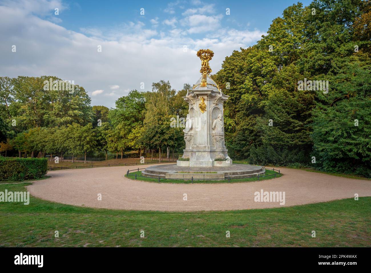 Beethoven, Haydn and Mozart Monument at Tiergarten park - Berlin ...