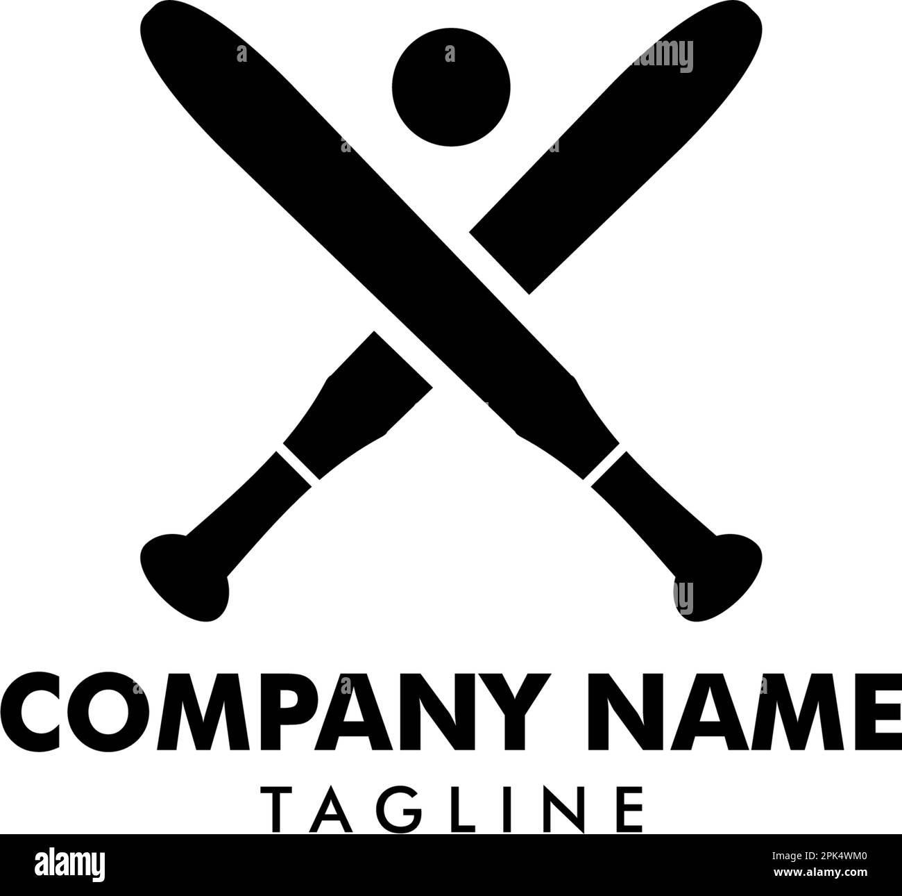 Baseball club logo template vector, Sport logo concept Stock Vector ...