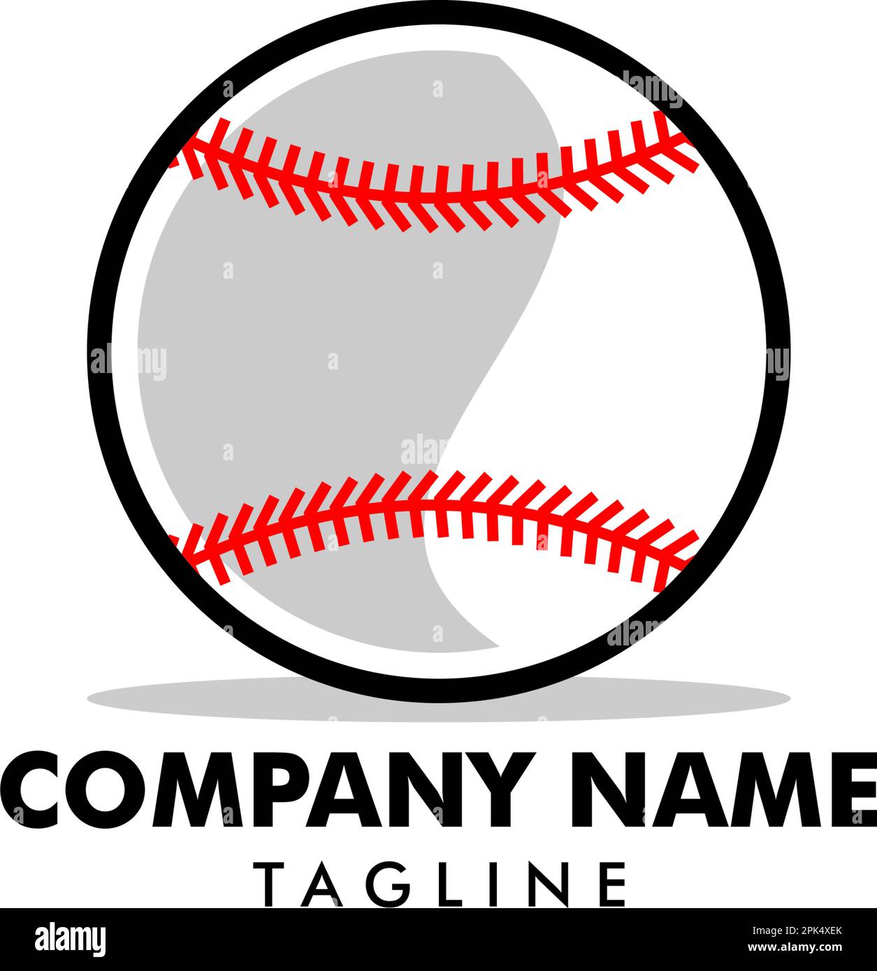 Baseball club logo template vector, Sport logo concept Stock Vector ...