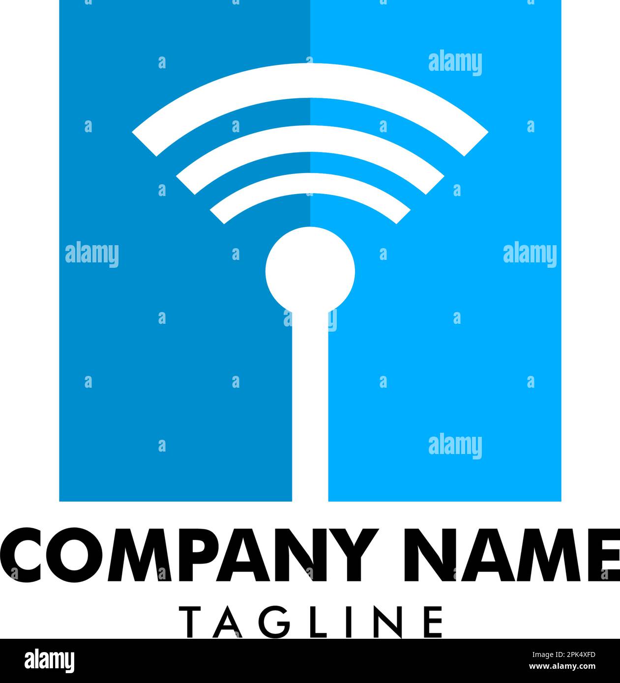 Wifi logo icon connection symbol vector Stock Vector Image & Art - Alamy