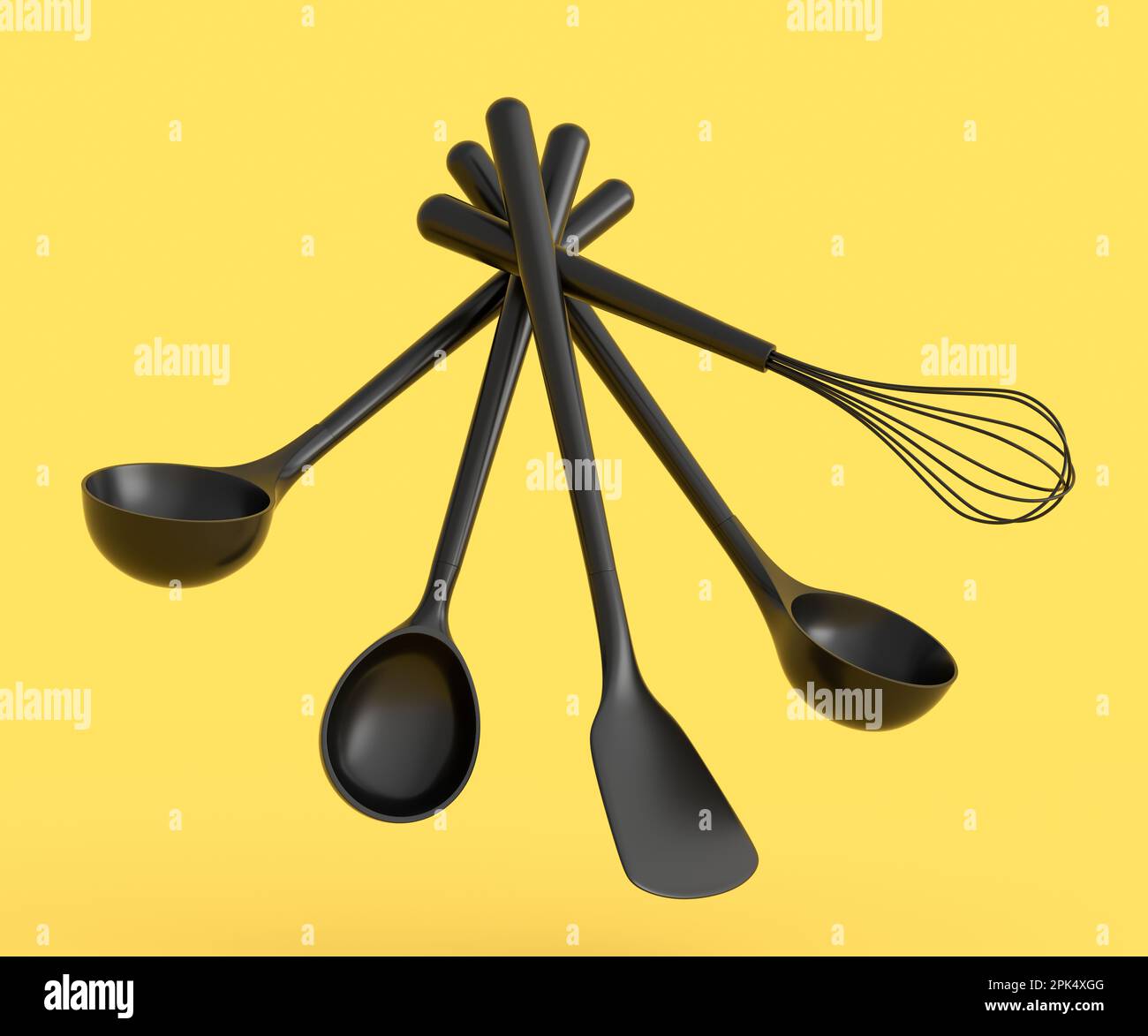 Cooking Utensils Yellow