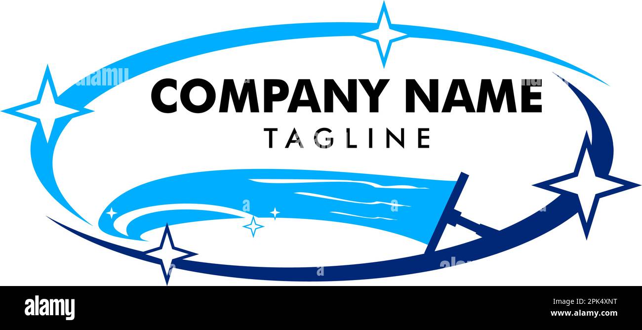 Window Cleaning Logo Vector Template Design Stock Vector Image & Art ...